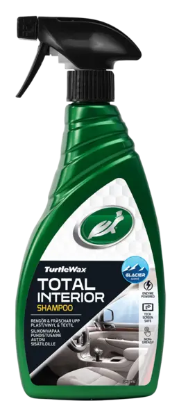 Turtle Wax Total Interior Shampoo Interiørrens 500ml 500 ml - JDD Utstyr AS